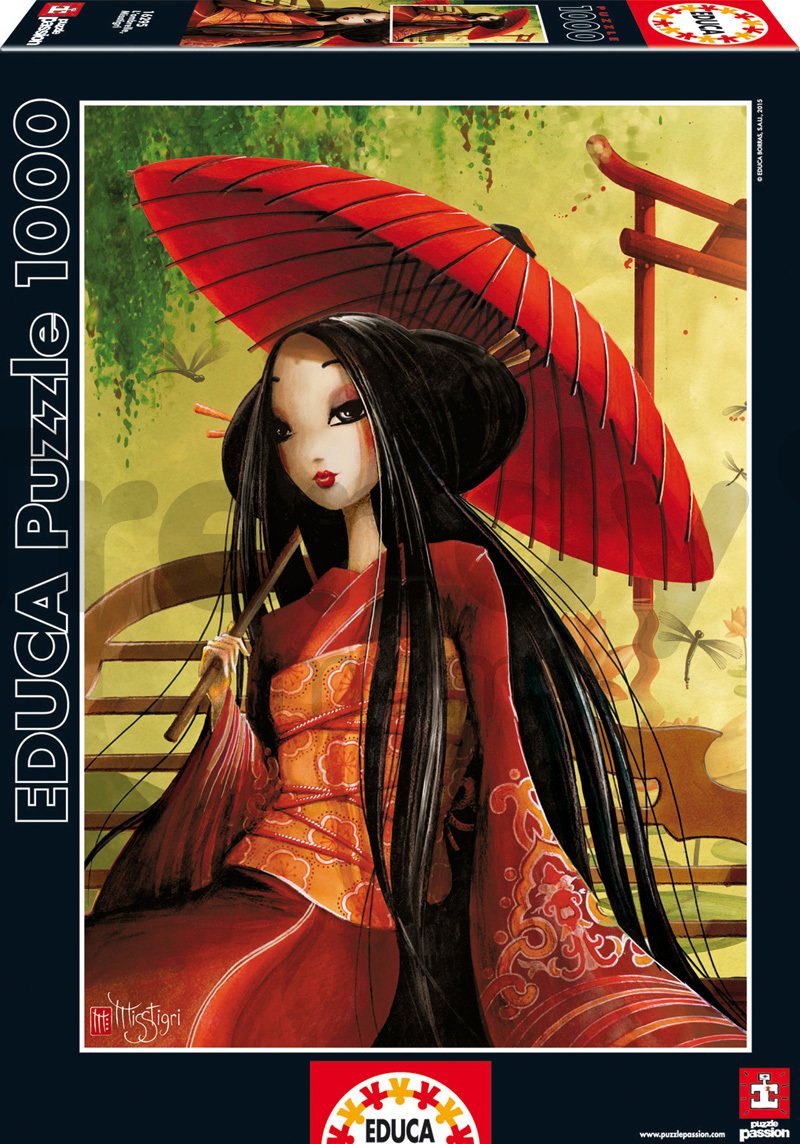 Puzzle L'ombrelle Misstigri Educa 1000 ks