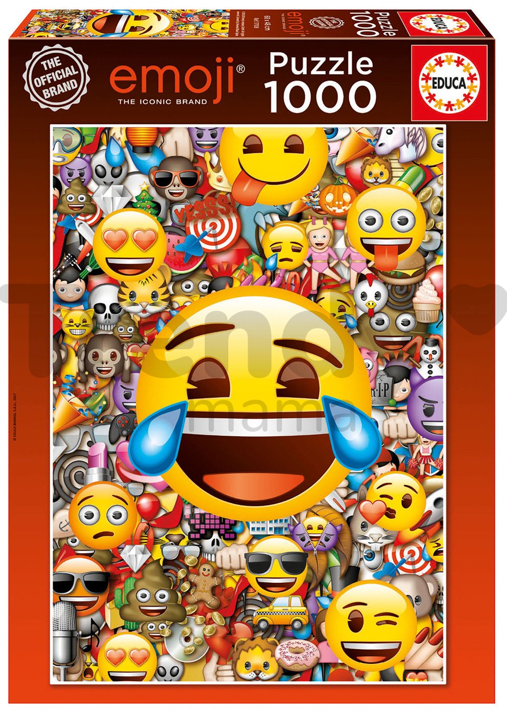 Puzzle Emoji Educa 1000 részes