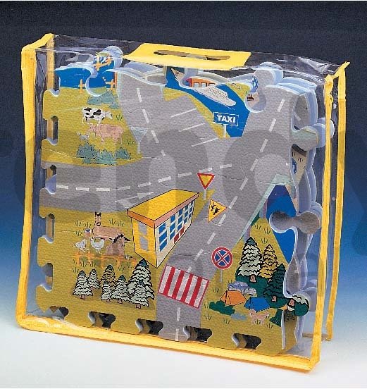 LEE TM003 habszivacs puzzle Road Map – Térkép utak