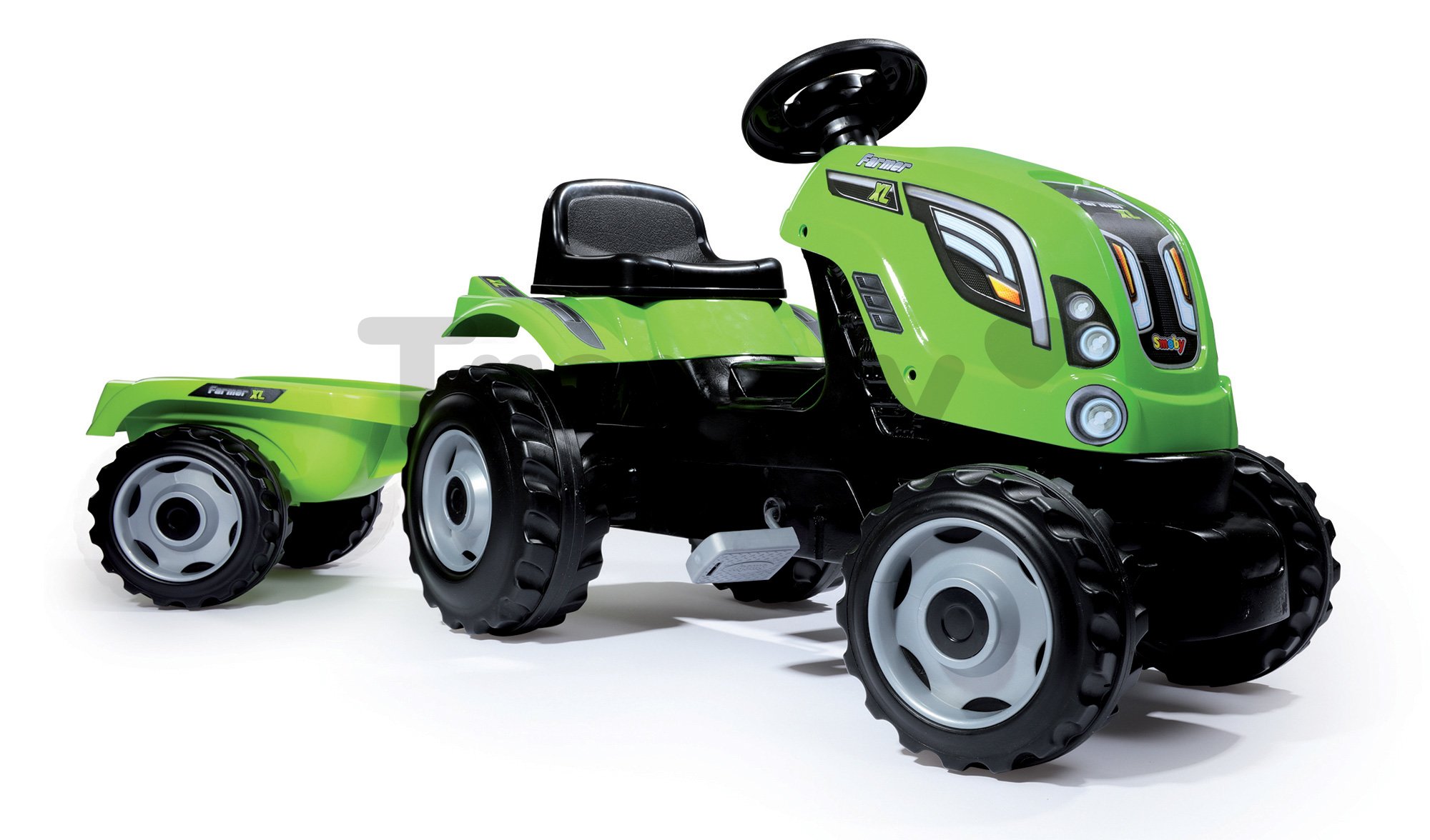 Traktor pre deti Farmer XL Smoby zelený